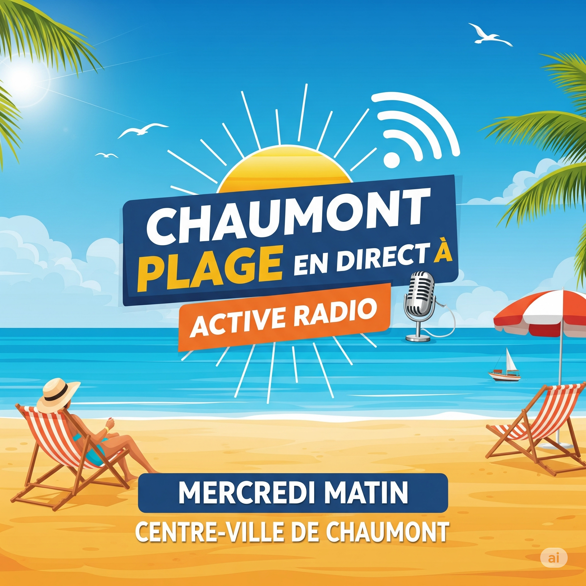Chaumont Plage 2025 – Active Radio