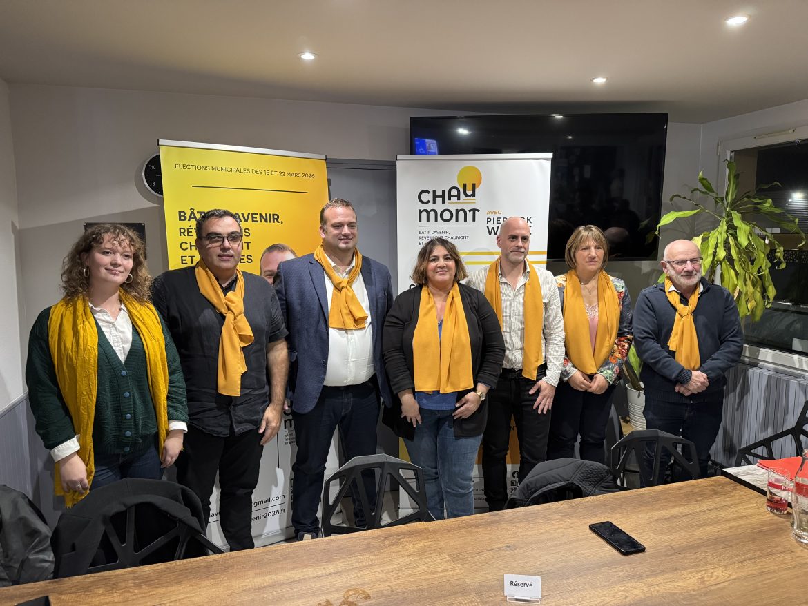 Municipales à Chaumont : Pierrick White officiellement candidat pour 2026 – Active Radio